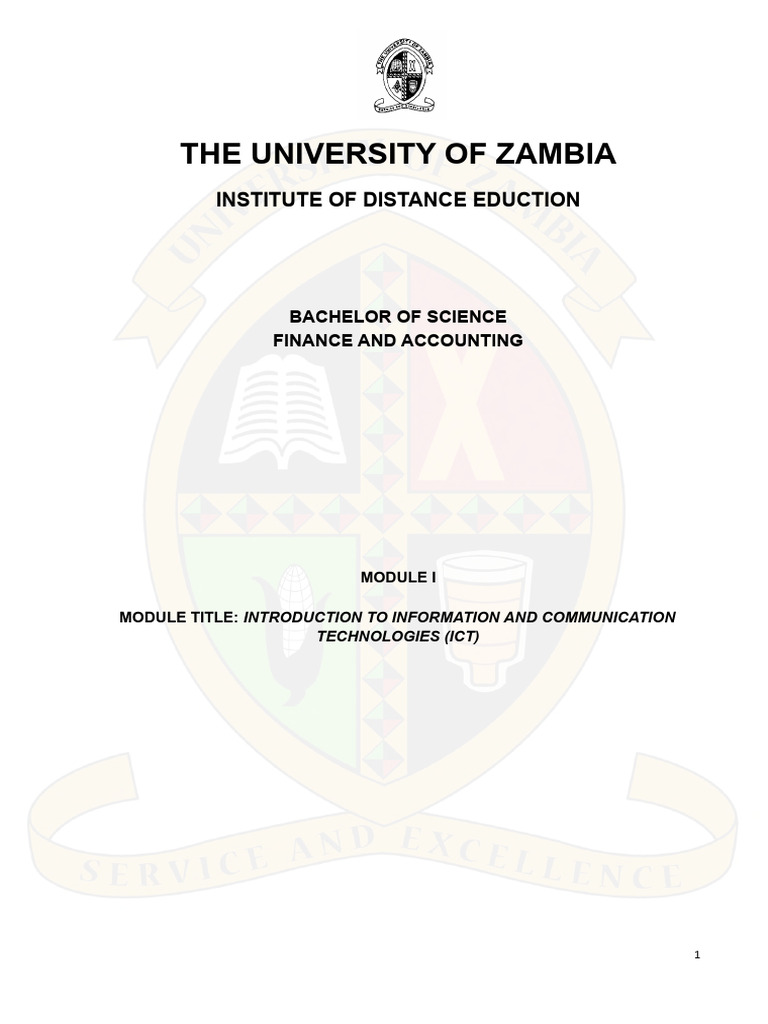 ITM Module 1 Intro To ICT | PDF | Educational Technology | Computer Network