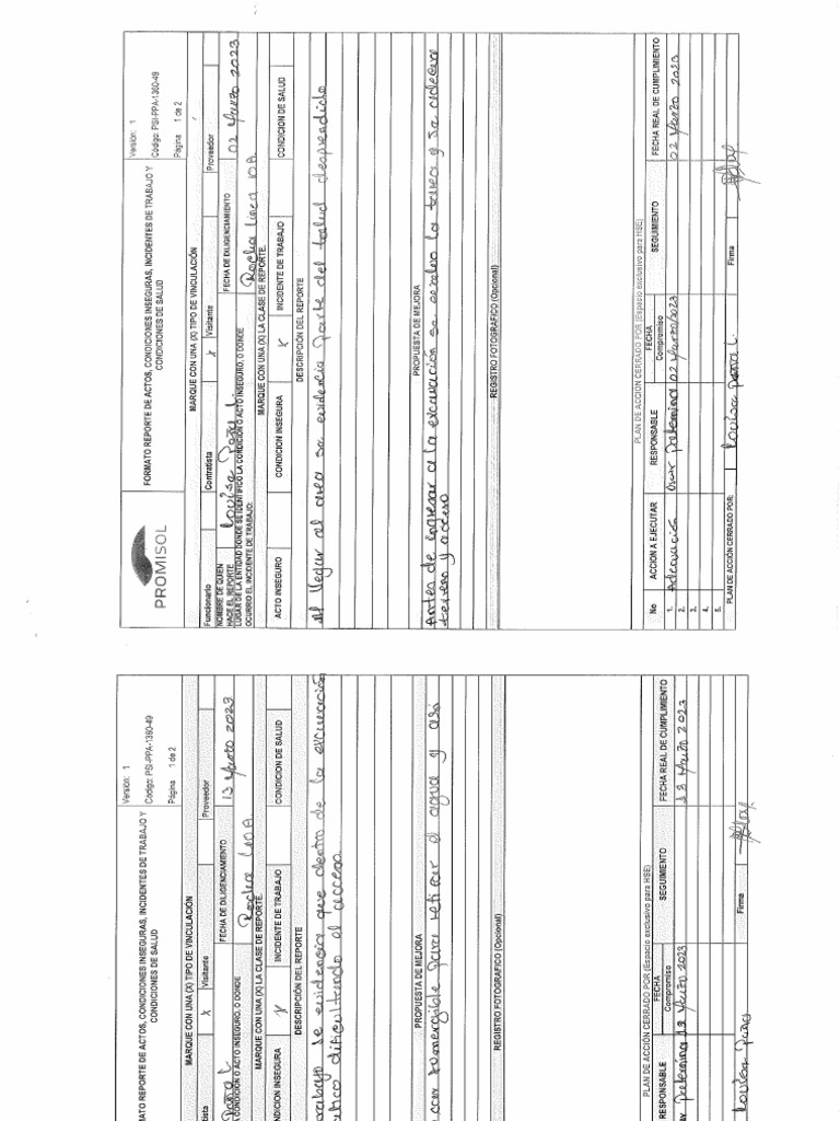Rep Act y Cond Promisol Marzo 2023 | PDF