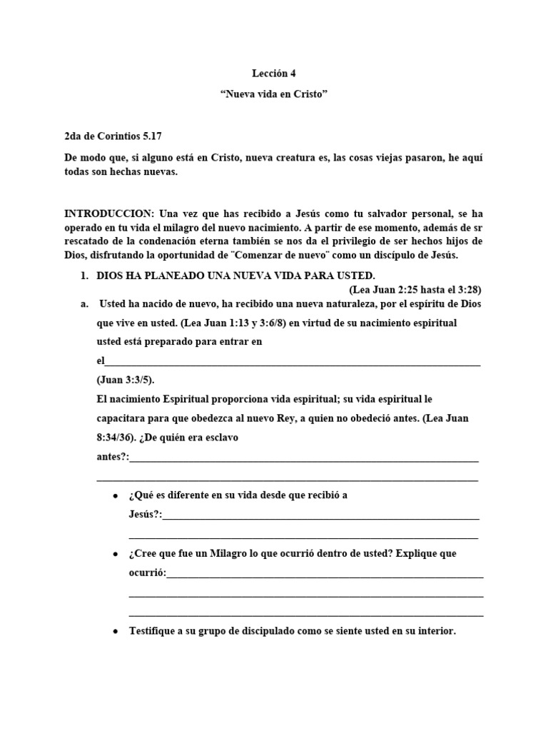 Lección 4 | PDF