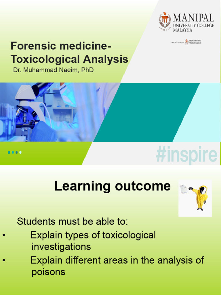 Forensic Toxicology Guide | PDF | Toxicology | Chromatography