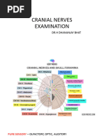 Cranial Nerve Examination OSCE Guide | PDF | Human Anatomy | Human Eye