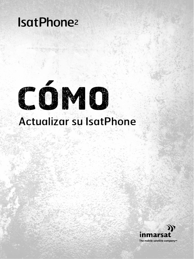 Inmarsat - IsatPhone - 2 Como Actualizar Su Isatphone | PDF | Microsoft ... Inmarsat - IsatPhone - 2 Como Actualizar Su Isatphone | PDF | Microsoft ...