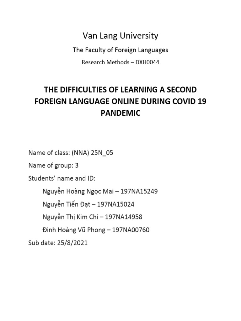 PPNCKH FIXED | PDF | Second Language Acquisition | Second Language