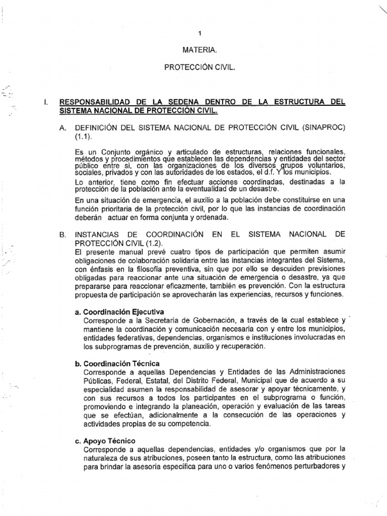 Compendio de Proteccion Civil | PDF | Defensa Civil | Temblores