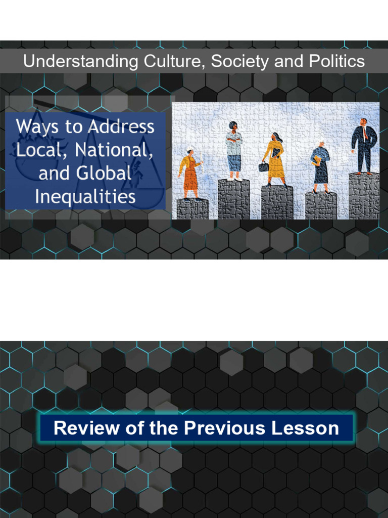 Address Inequalities | PDF | Social Inequality | Discrimination & Race Relations