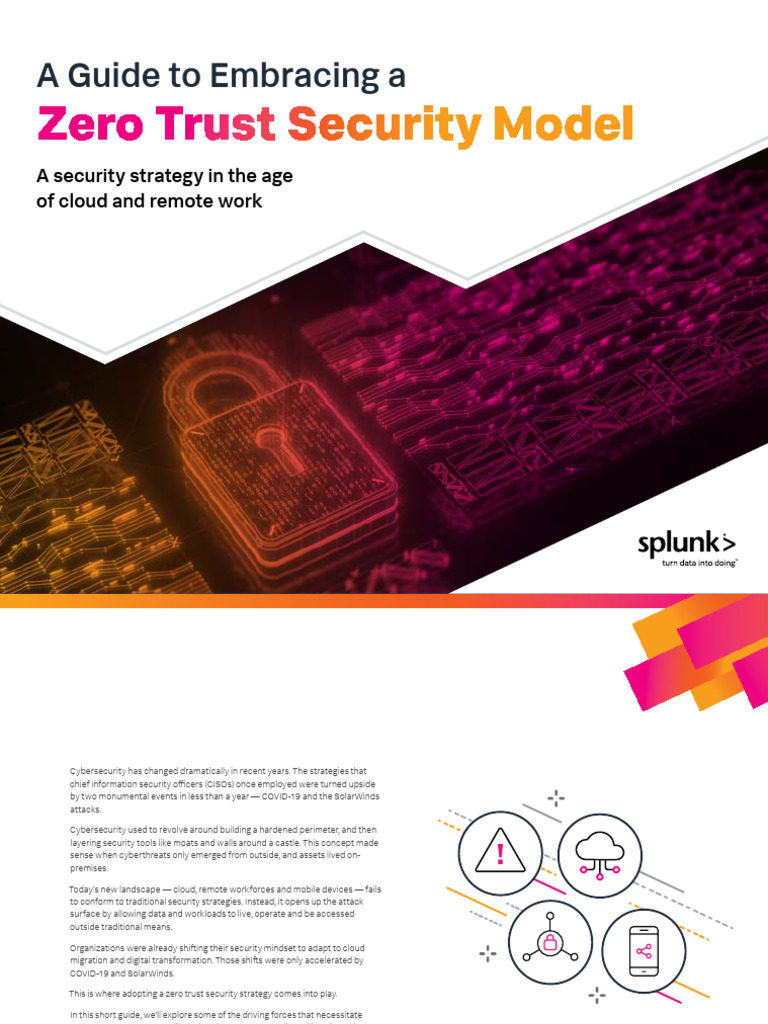 Embracing A Zero Trust Security Model | PDF | Computer Security | Security