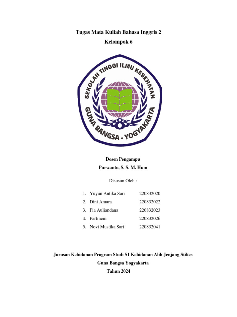 TGS Kel 6 (Mk. B.inggris) | PDF