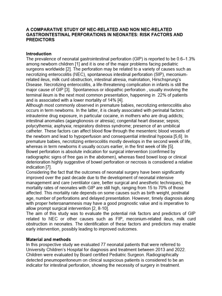 A Comparative Study | PDF | Diseases And Disorders | Clinical Medicine
