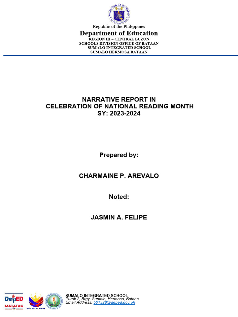 National Reading Month 2023 | PDF | Pedagogy | Learning Methods