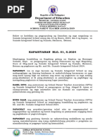 Opening Remarks Tagalog | PDF