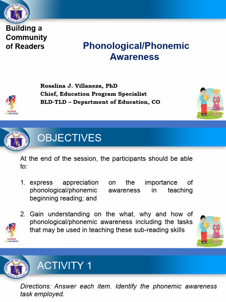 Phonemic Awareness Strategies for Readers | PDF | Phonology | Phonics