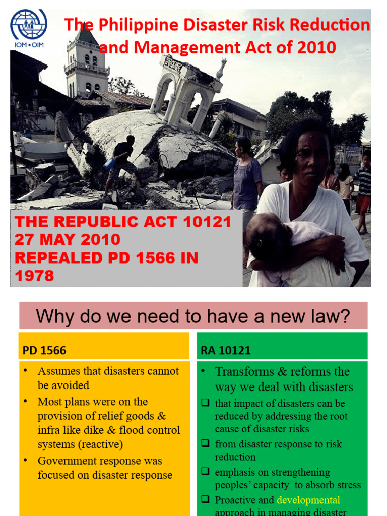 Philippine DRRM Act of 2010 Overview | PDF | Disaster Risk Reduction ...