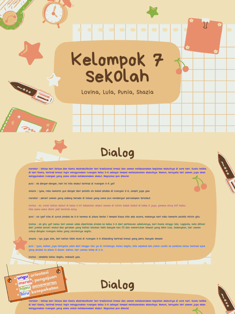 Kelompok Sekolah Lula, Shazia, Lovina, Punia | PDF