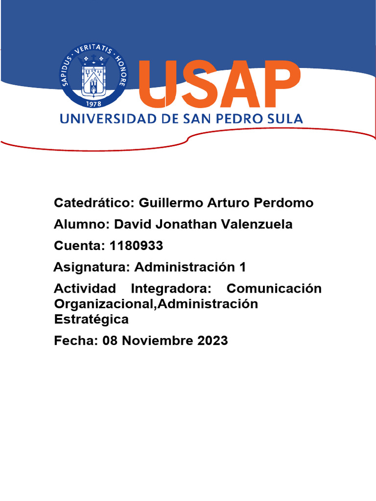 Valenzuela - David.Actividad Integradora IV Parcial | PDF | Business ...