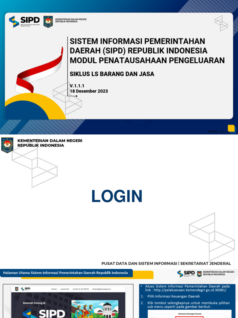 Manual-Book-SIPD-Penatausahaan-Siklus-LS-Barang-Dan-Jasa (SKPD) | PDF