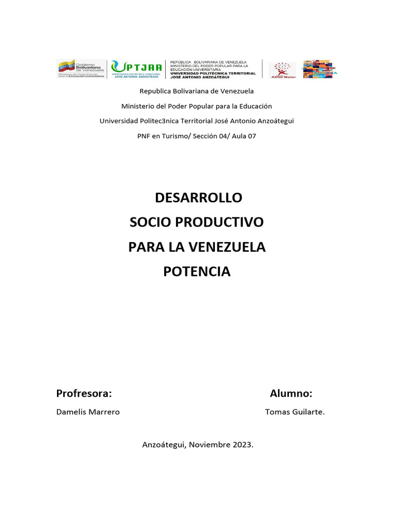 ¿En Que Consiste La Geohistoria | PDF | Venezuela