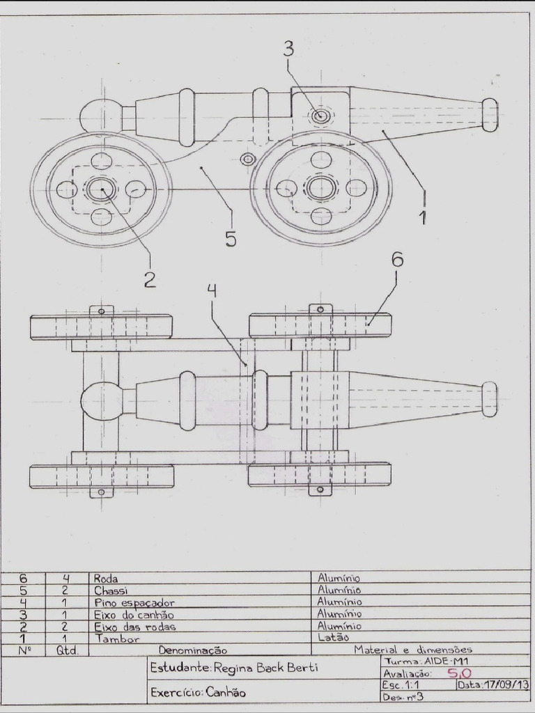Projeto Canhão Senai | PDF