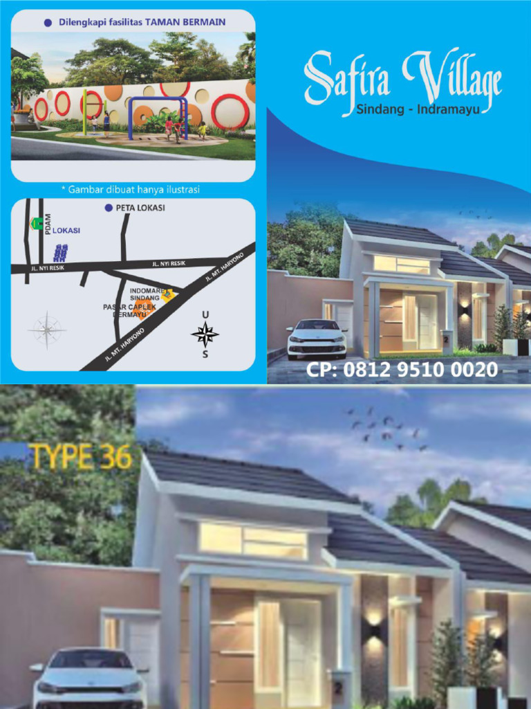 Brosur Safira Village Indramayu | PDF