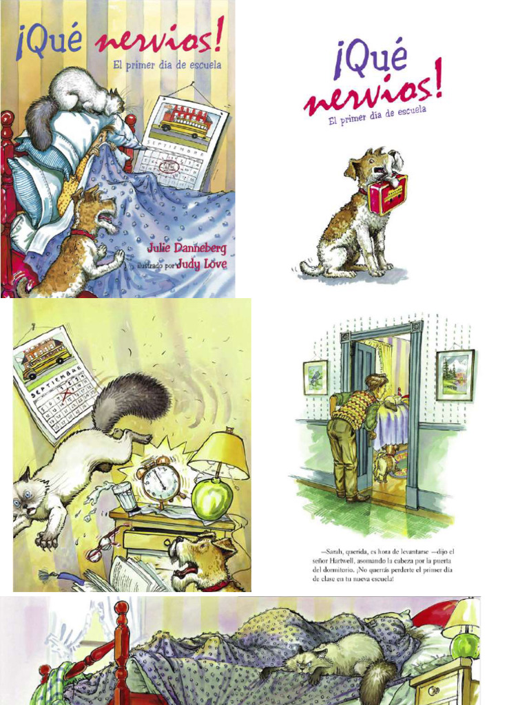 G1U1 SLA Que Nervios - El Primer Diì A de Escuela | PDF