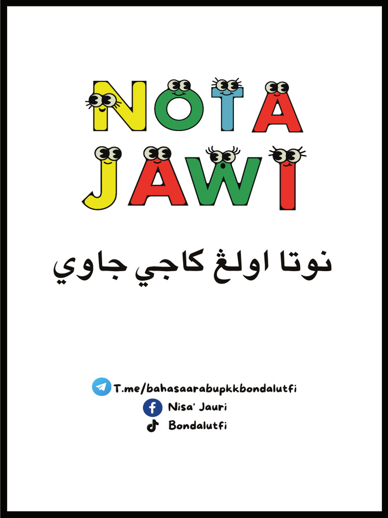 Nota Jawi Bonda | PDF