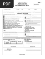 CS Form No. 6 Revised 2020 Application For Leave Fillable Final2021 ...