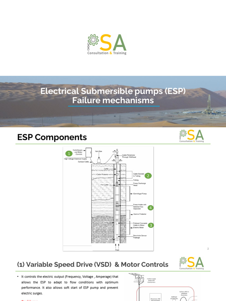 ESP Failure | PDF | Pump | Electric Motor