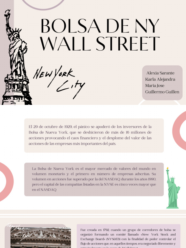 La Bolsa de Wall Street | PDF