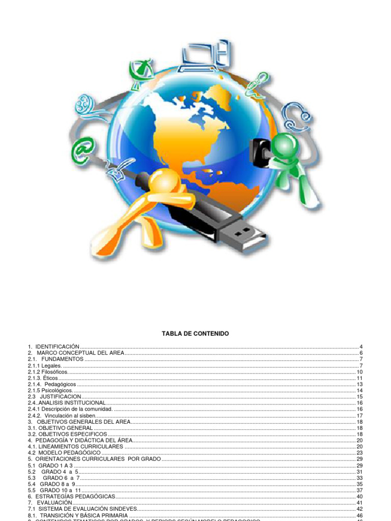 Malla Curricular Tecnologia e Informatica | PDF | Enseñando | Aprendizaje