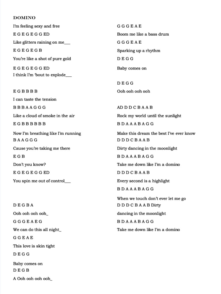 PDF Lyre Chords - Compress | PDF