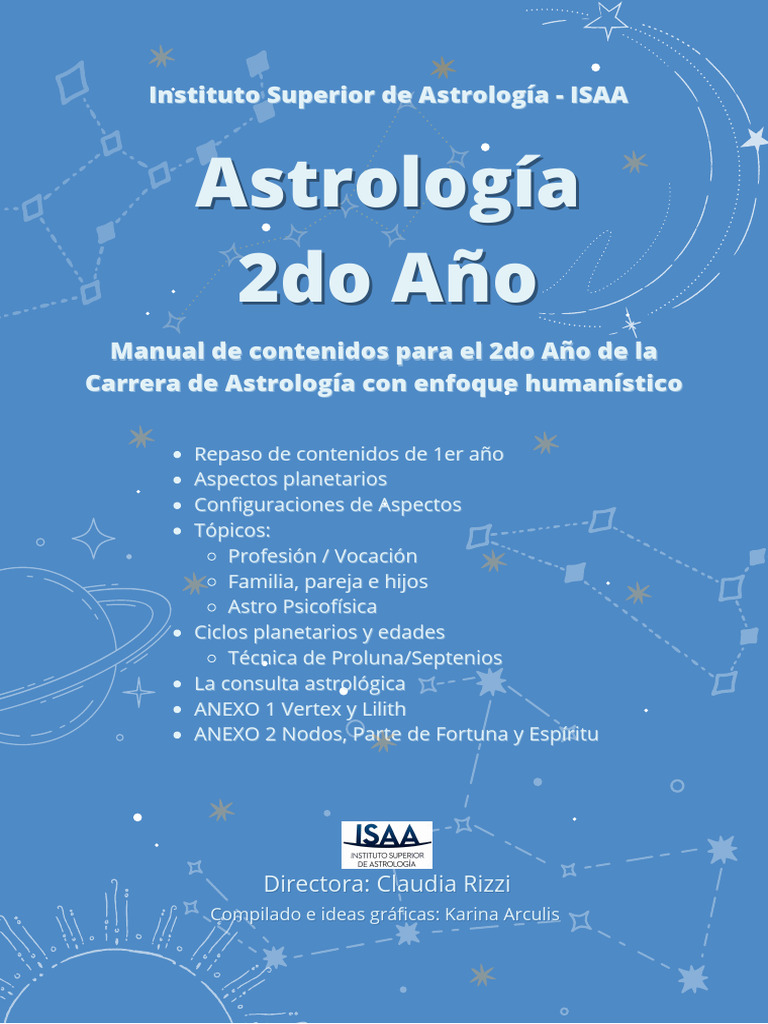 Instituto ISAA - Manual 2do Año ISAA v0822 | PDF | Horóscopo ...