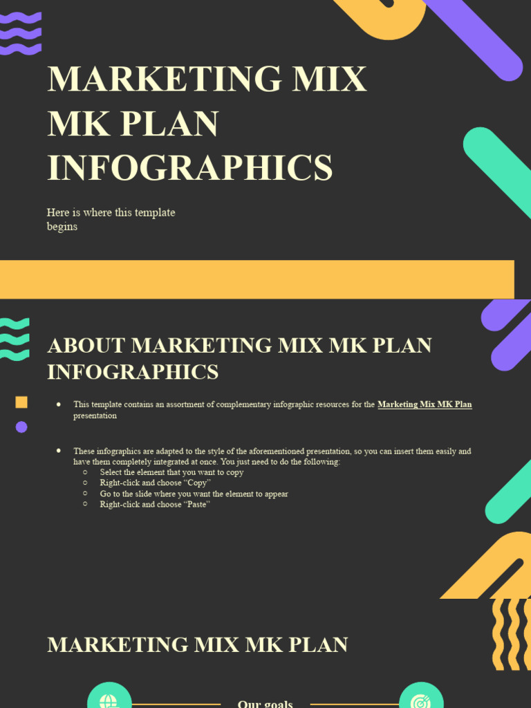 marketing-mix-mk-plan-infographics-1 | PDF | Planets | Planets In Astrology