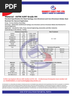 Astm A217 Grade c12 | PDF | Steel | Alloy