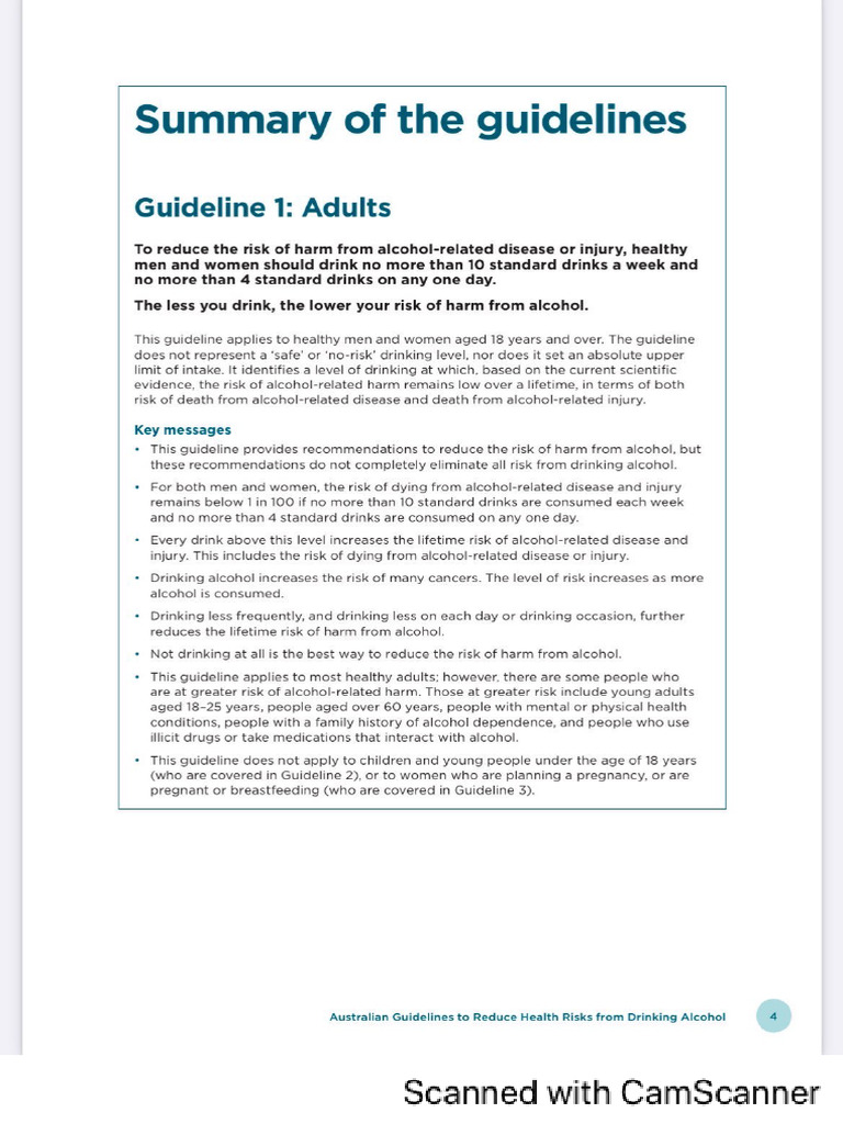 Australian Alcohol Guide | PDF