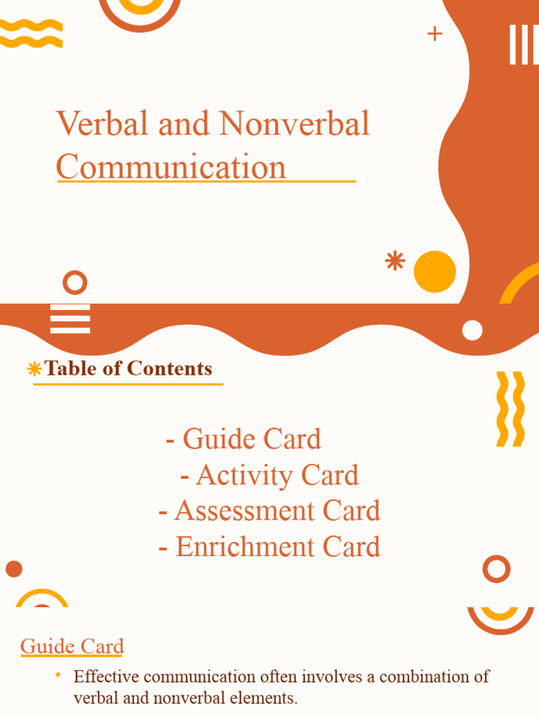 Sim Oral Comm | PDF | Nonverbal Communication | Communication