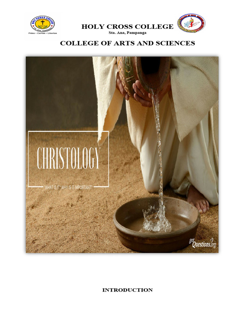 BSHM 1e Christology Prelim Module Second Semester | PDF | Christology ...