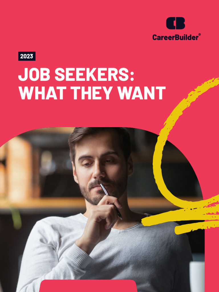 CB Whitepaper Jobseekers What They Want 2023 | PDF | Employment ...