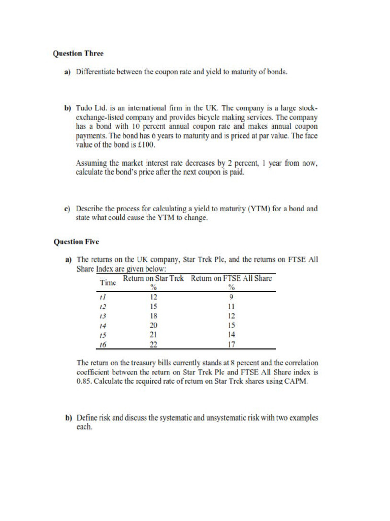 Revision Questions_Set 3 | PDF