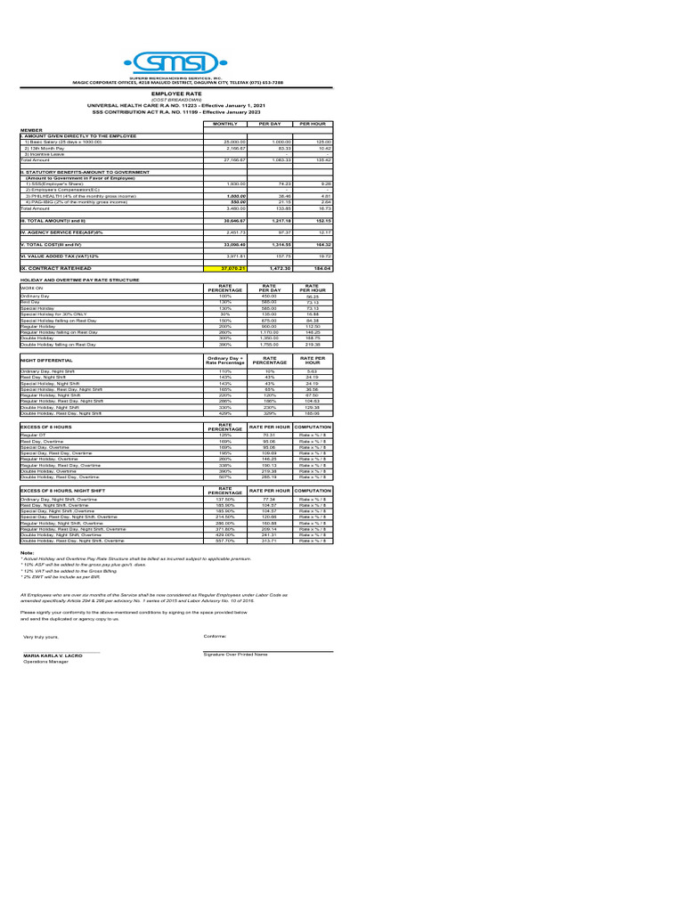 Member | PDF | Overtime | Shift Work