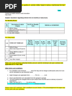 Courier Declaration Letter Format | PDF
