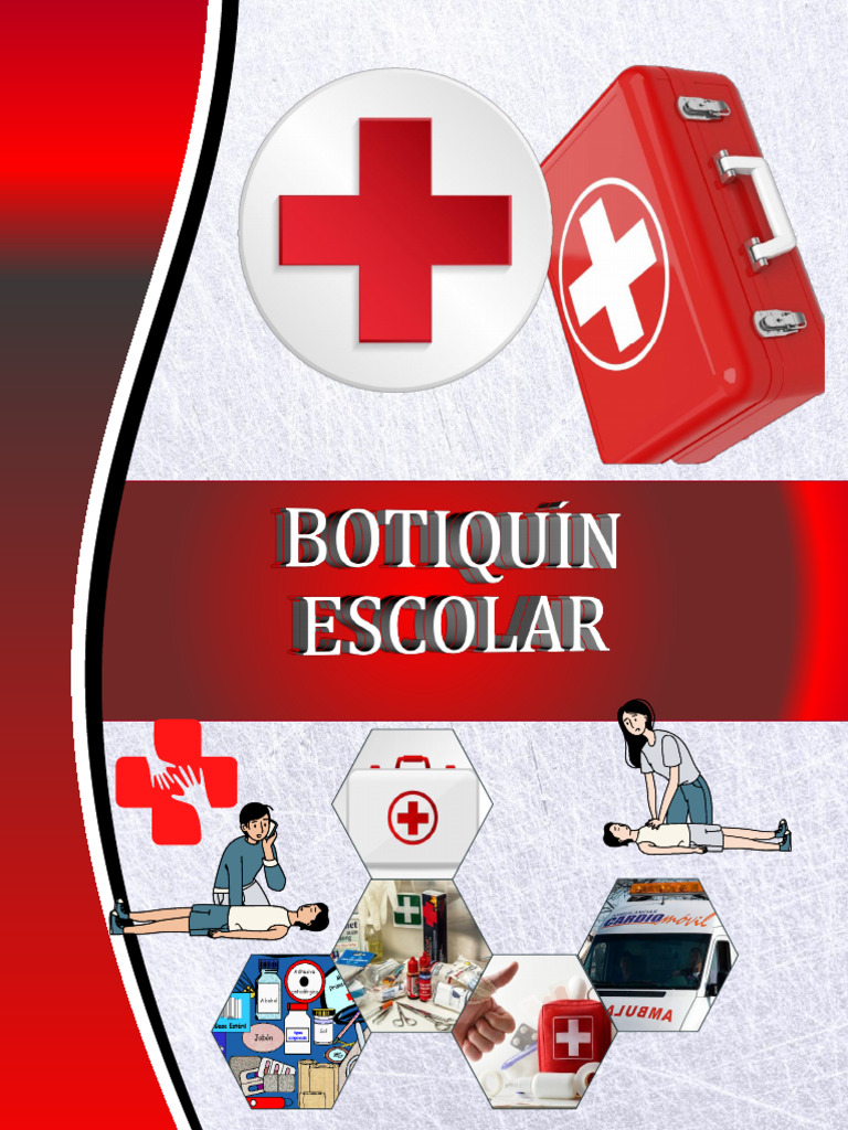 TRABAJO GRUPAL-BOTIQUÍN ESCOLAR - Asd | PDF | Herida | Primeros auxilios