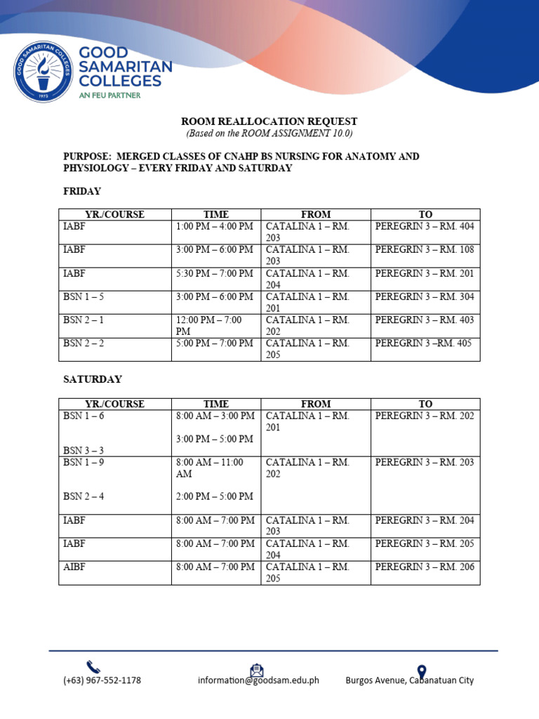Reallocation Request | PDF
