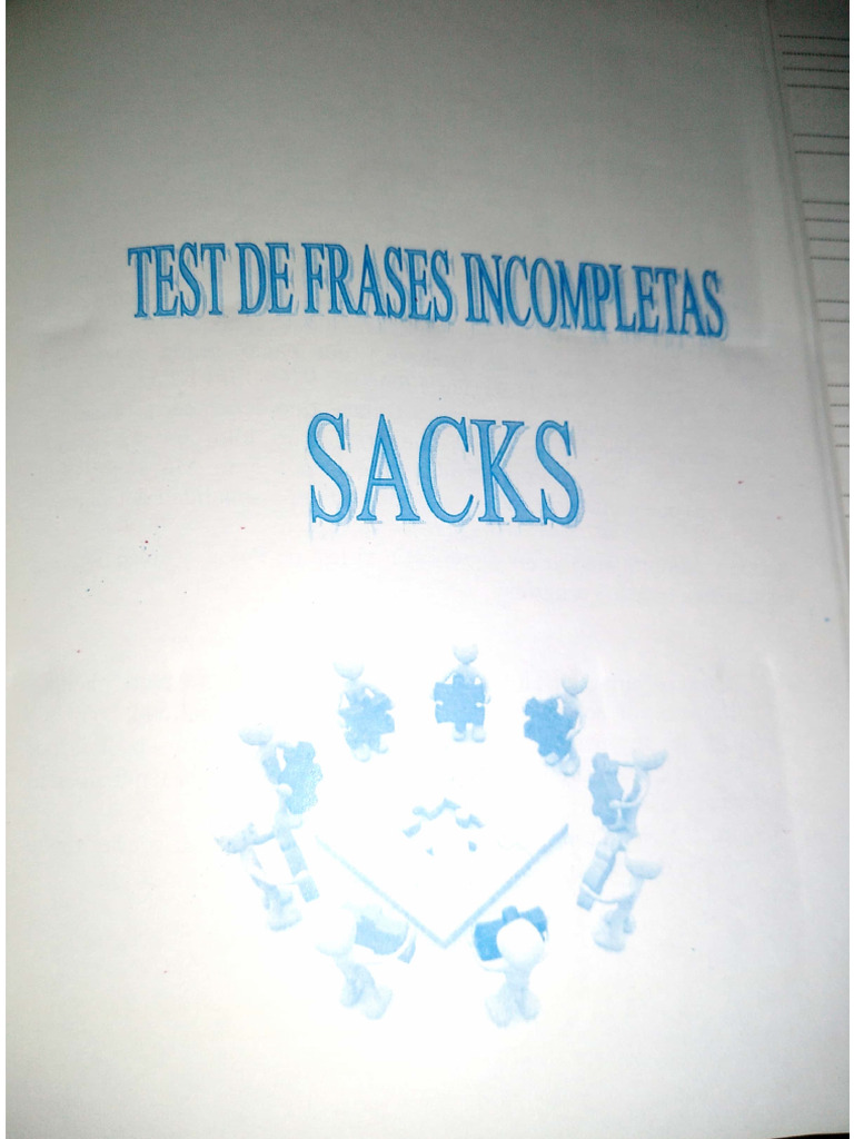 Test Sacks | PDF