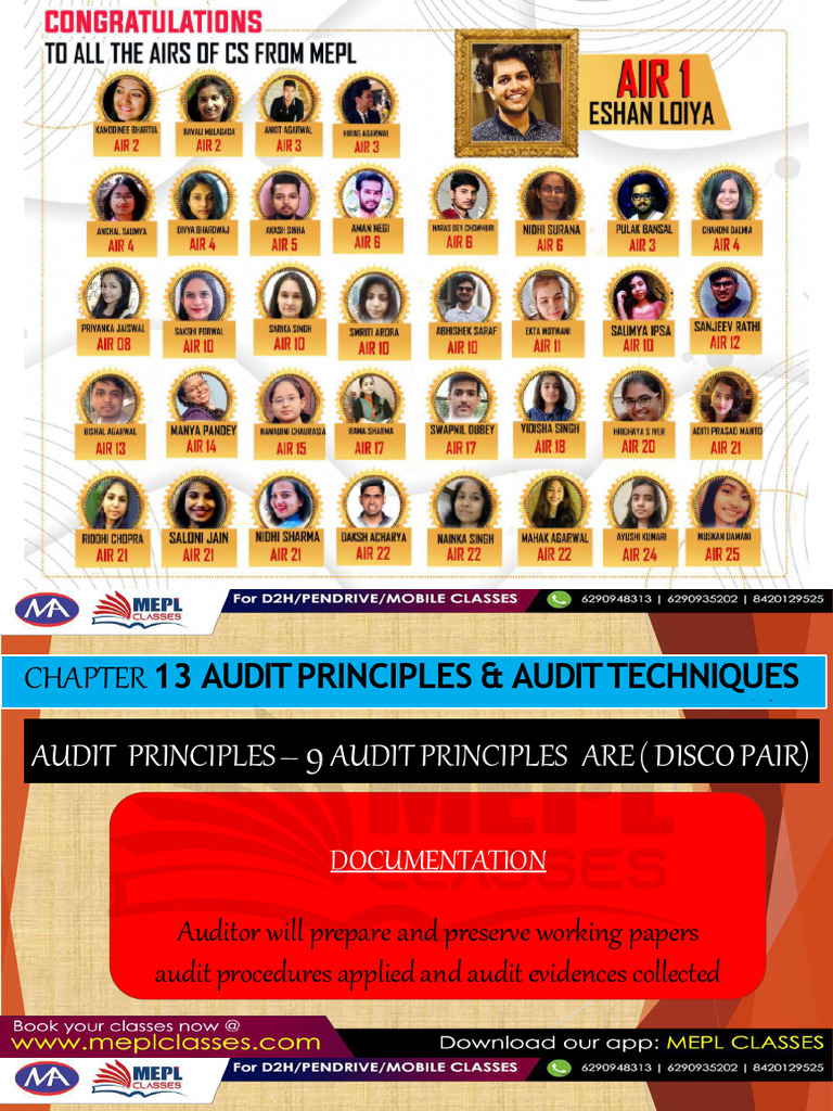 Audit Essentials for Professionals | PDF | Audit | Auditor's Report