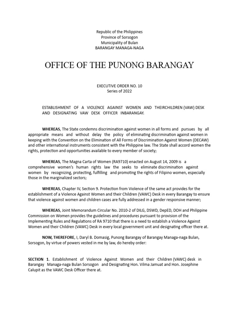 Eo Vaw Desk | PDF | Violence Against Women | Violence