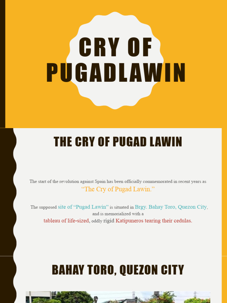 Cry of Pugadlawin | PDF | Spanish Empire | Philippines