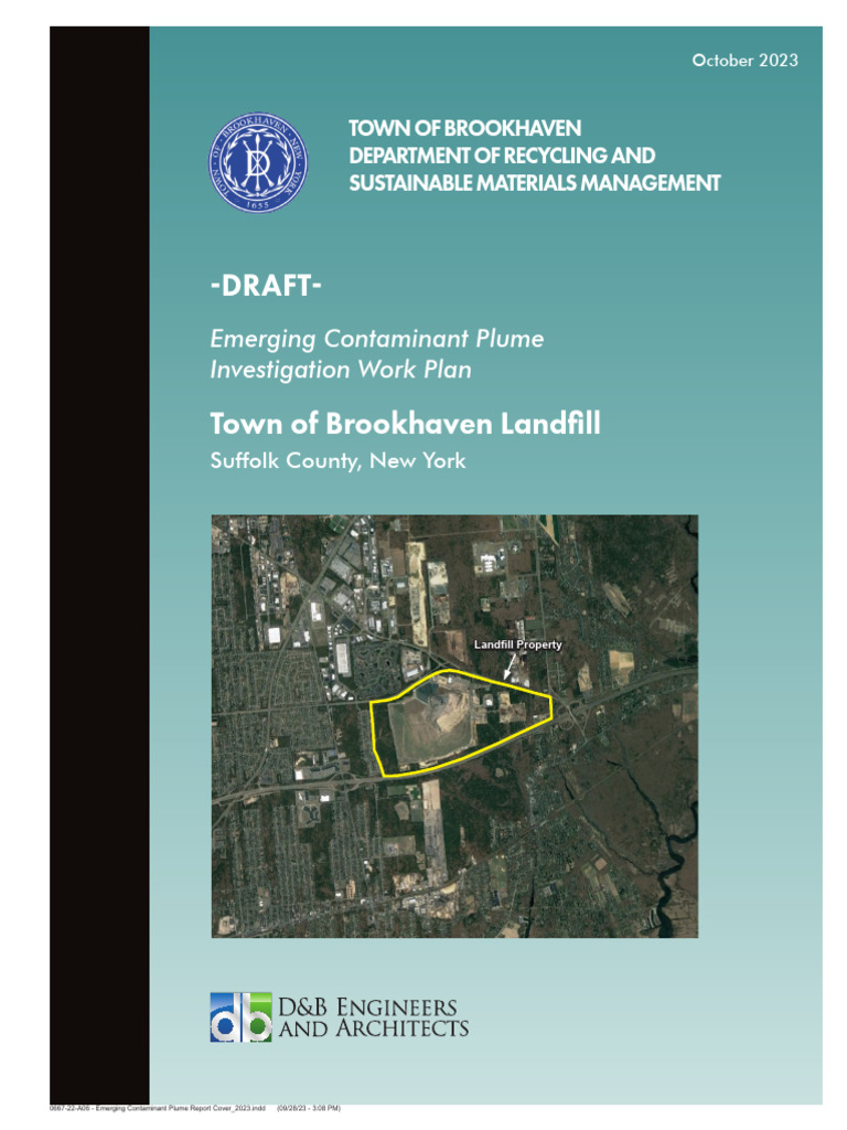 Brookhaven Landfill Contaminant Plan | PDF | Aquifer | Groundwater