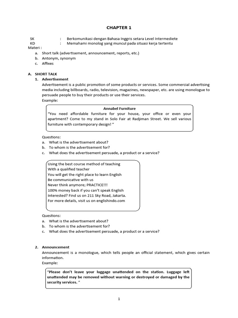 Chapter 1 | PDF | Whales | Word