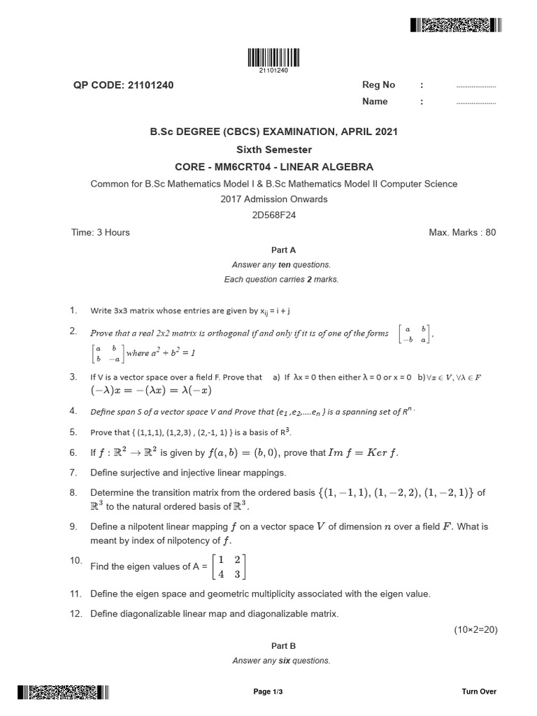 qp-code-21101240-where-a-b-1-pdf-linear-map-matrix-mathematics