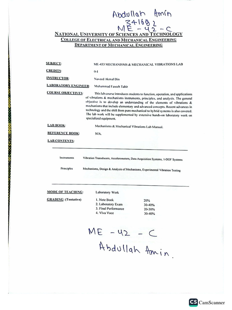 Experiment 06-7 - Merged | PDF | Bending | Pendulum