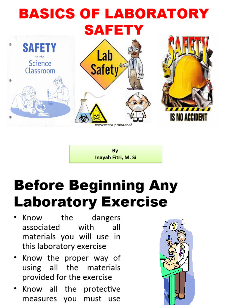 Keselamatan Kerja Di Laboratorium | PDF